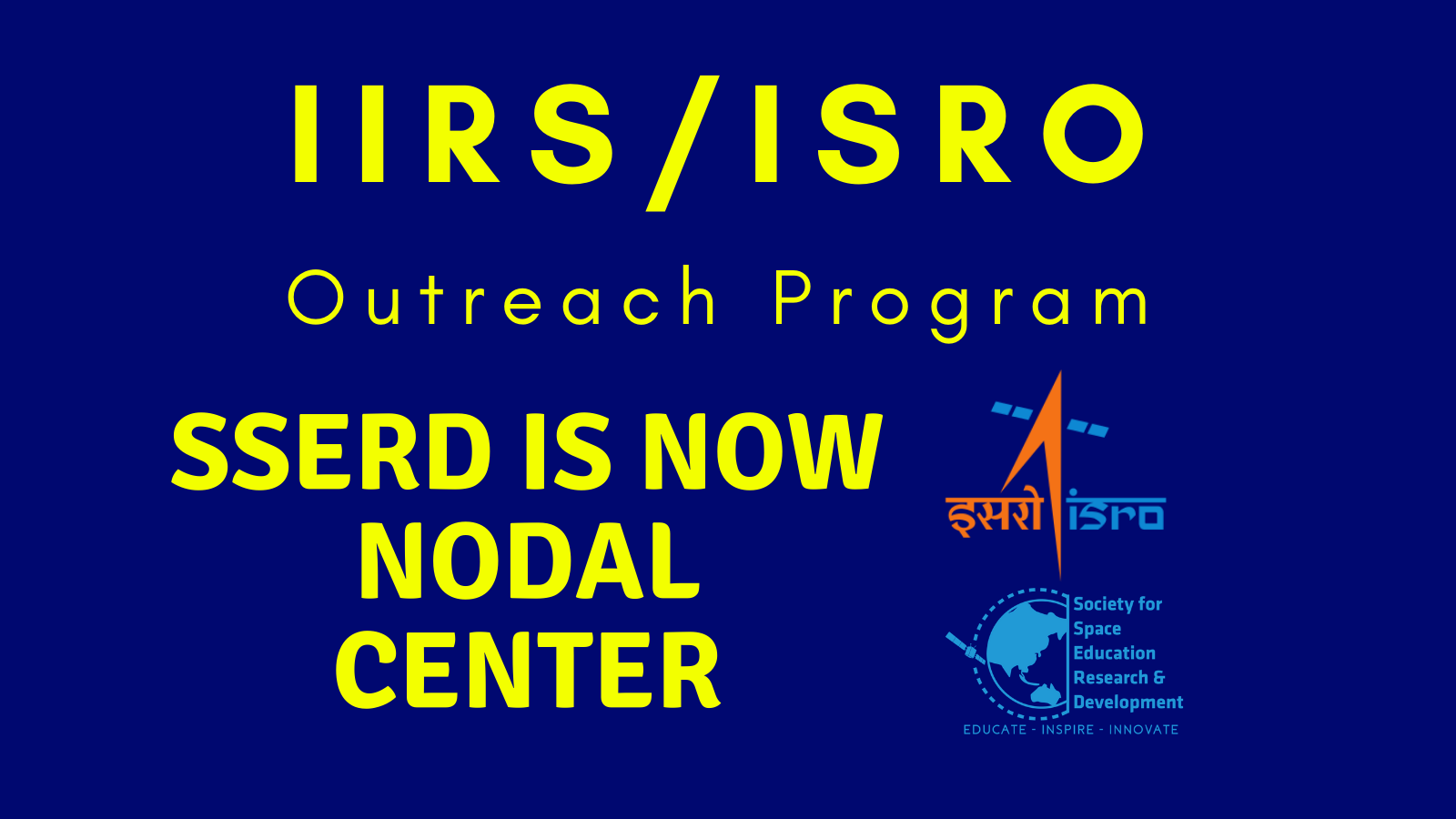 IIRS/ISRO outreach programme at SSERD nodal centre - Edge Of Space